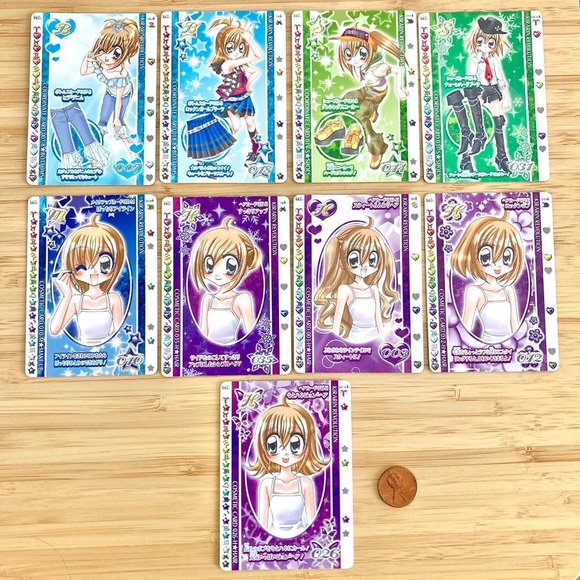 Toys | Rare Vintage Kirarin Revolution Glitter Trading Cards Set | Poshmark